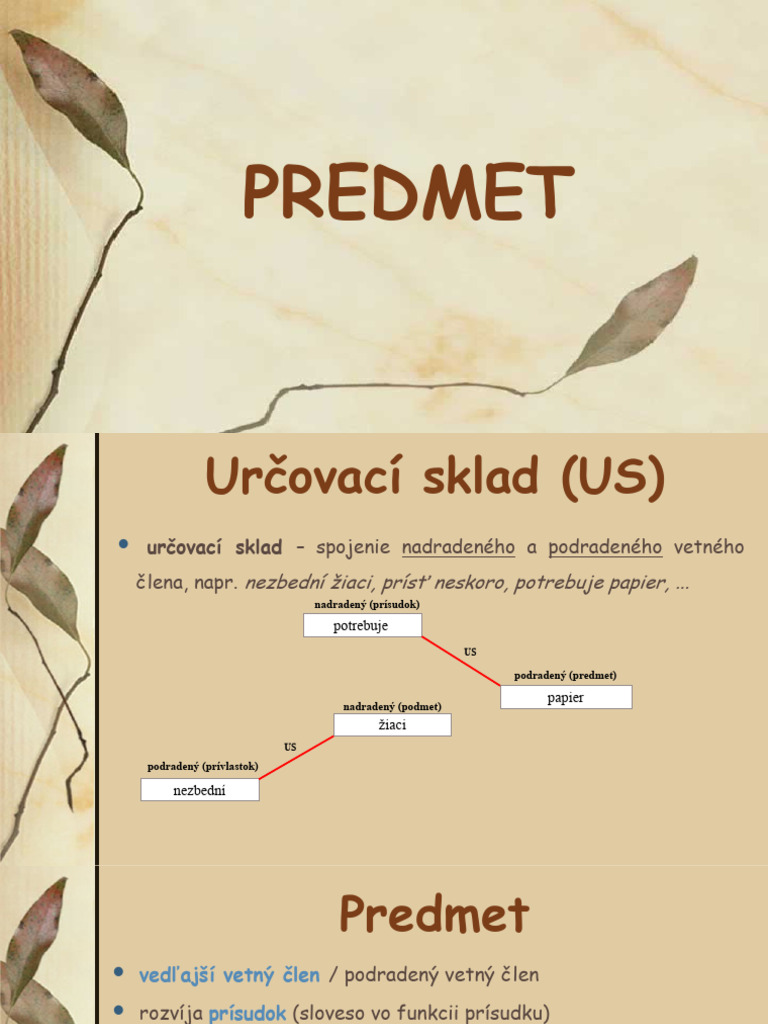 Predmet | PDF