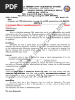 BCS403 DBMS Model Question Paper II | PDF | Databases | Conceptual Model