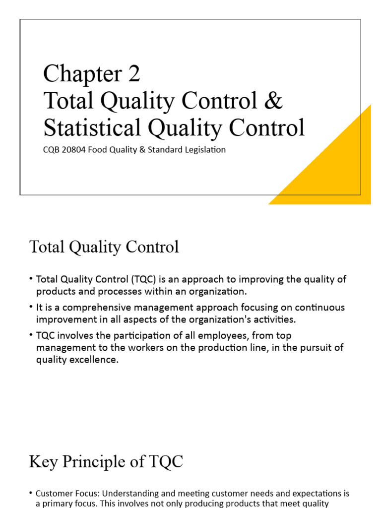 C2 TQC SQC | PDF | Quality Management | Quality (Business)