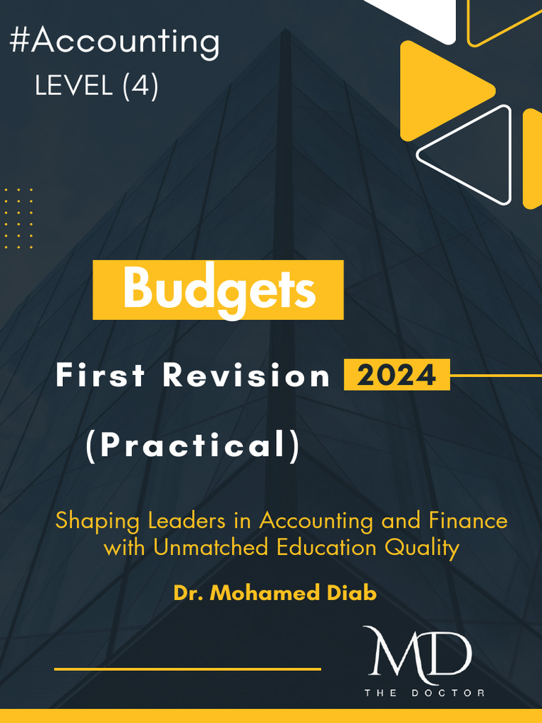First Revision - Budgets | PDF