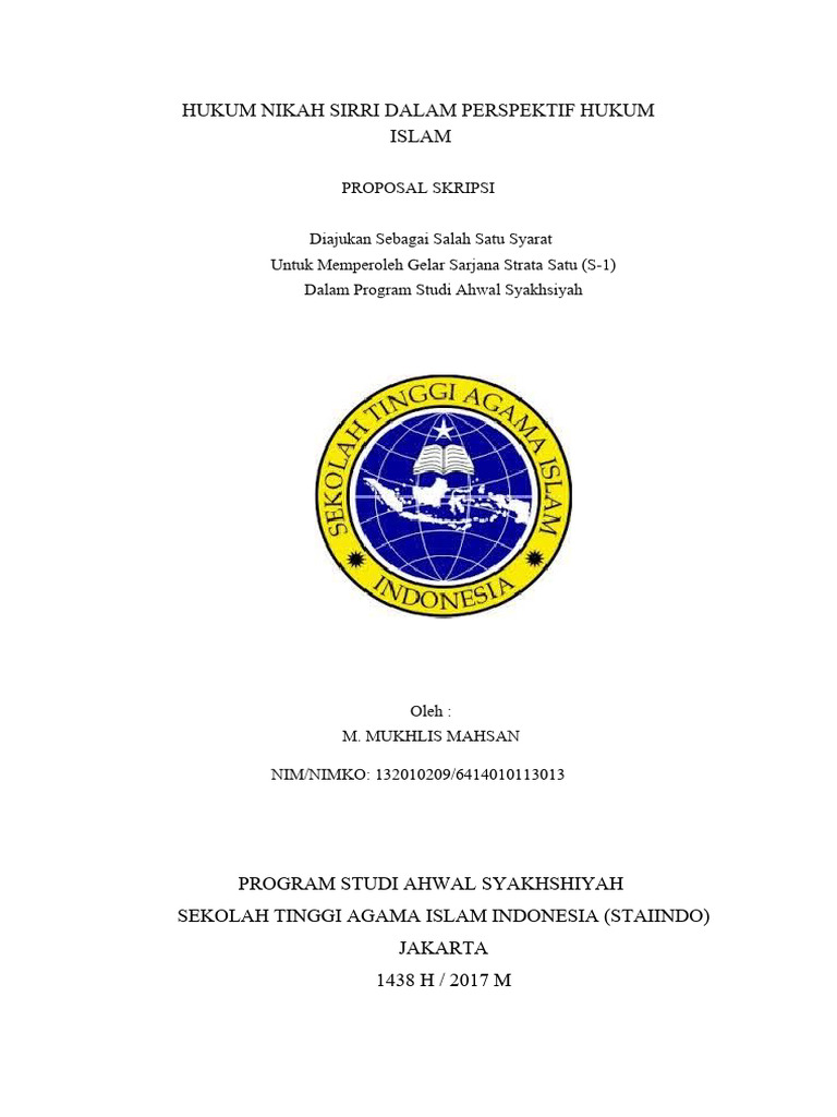Contoh Surat Nikah Sirri Kosong | PDF | Politik | Ilmu Sosial