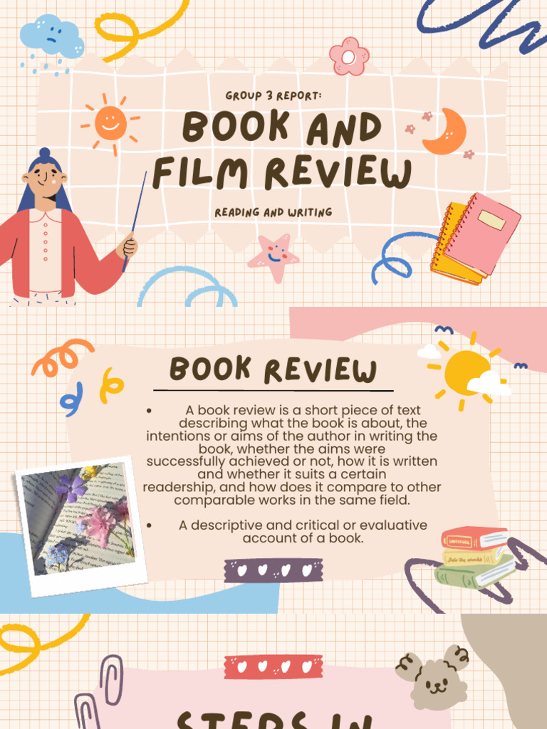 BOOK AND FILM Sample Review | PDF | Books | Thesis