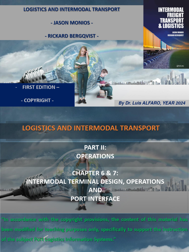 Logistics and Intermodal Transport - CHAPTER 6 & 7 | Download Free PDF | Containerization ...