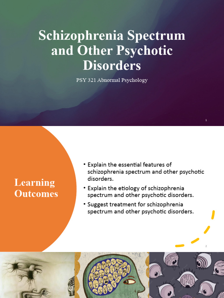Lecture 11 Schizophrenia and Psychotic Disorders | PDF | Schizophrenia ...