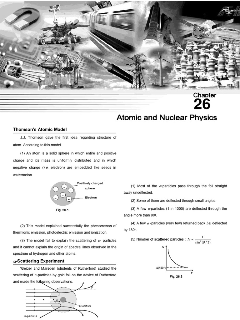 Atoms and Nuclei | PDF | Neutron | Atomic Nucleus