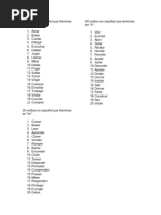 Ejemplo de Palabras Pentasílabas | PDF | Violencia | Agitación