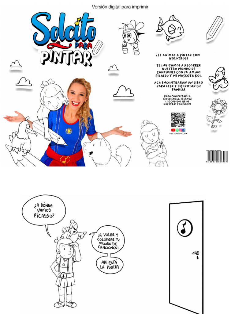 Solcito para Imprimir y Pintar 1 | PDF