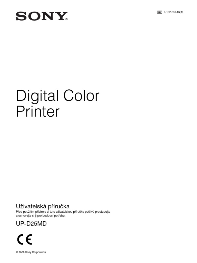 InstructionsForUse Czech | PDF