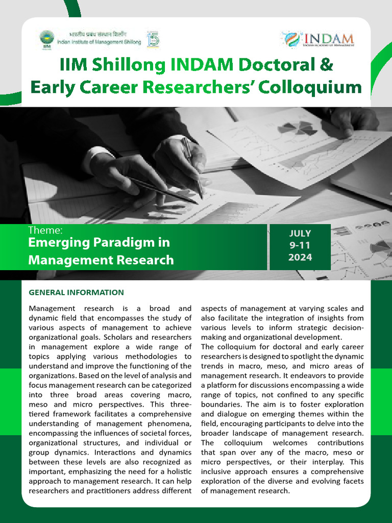 Doctoral Colloquium | Download Free PDF | Methodology | Liberal Arts ...