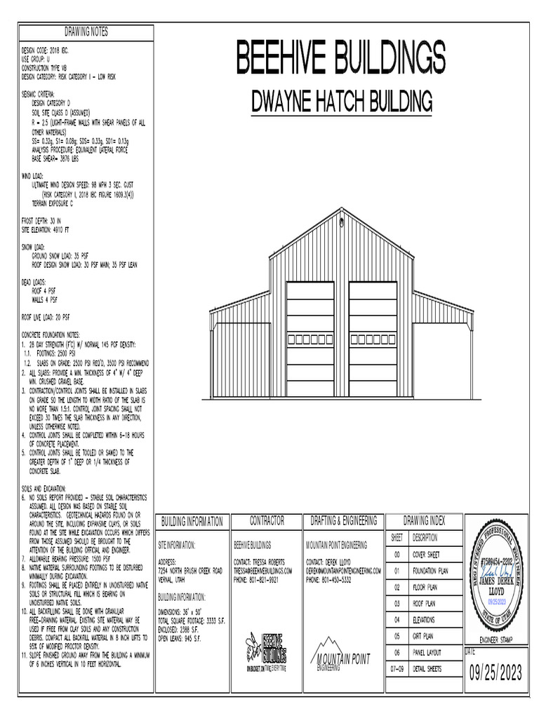 APPROVED Final Plans 9-25-23 | PDF | Civil Engineering | Architectural ...