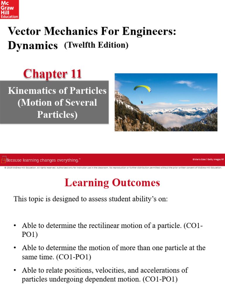Week 2 Kinematics of Particles (Relative Motion) - Ch11 - MAC-AUG 2024 ...