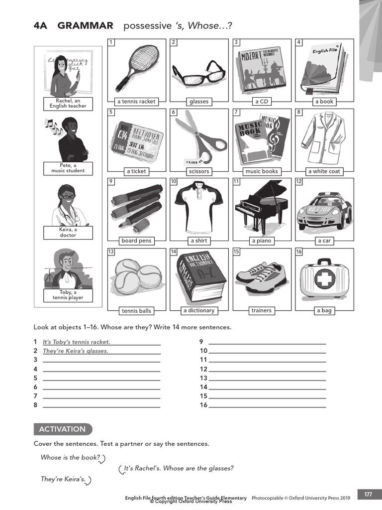 English File 4e Elementary Teachers Guide-177-180 | PDF | Lunch ...