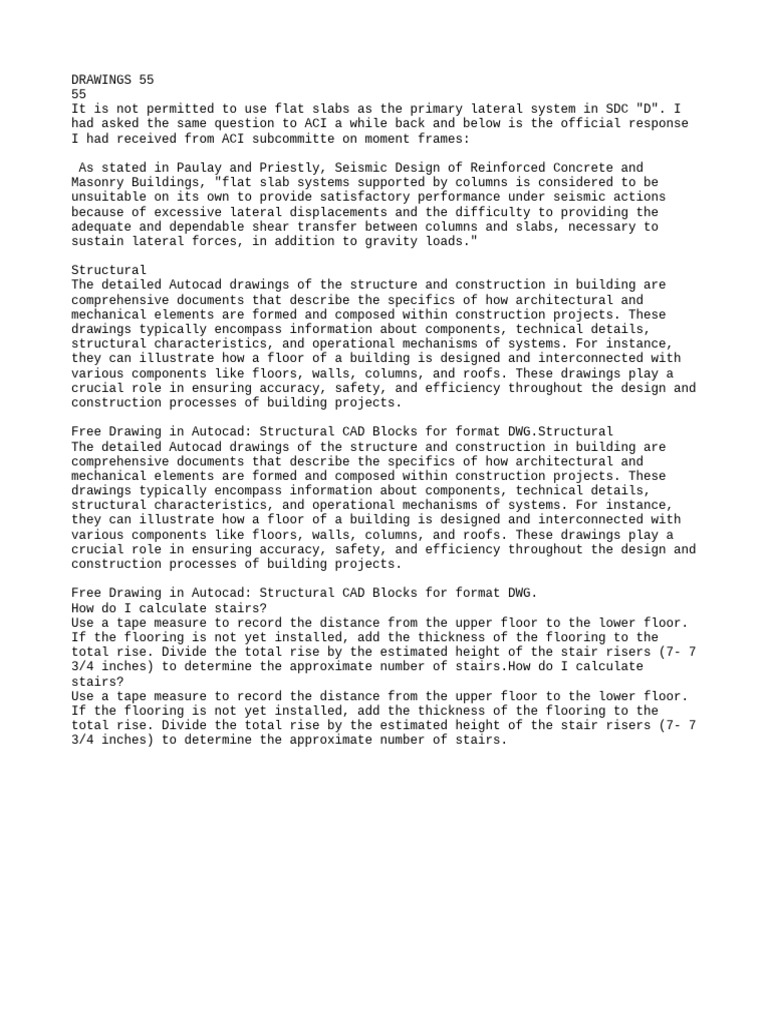 5 Struc dRAWINGS ABC | PDF | Column | Auto Cad
