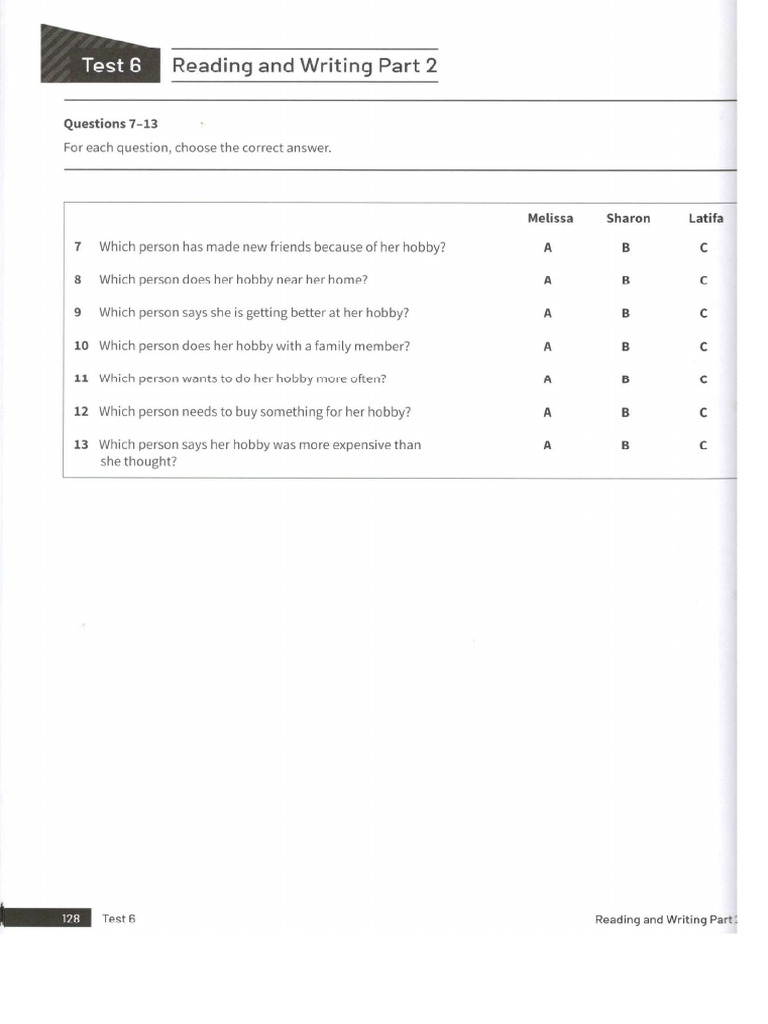 Test 6 - Key Fs Trainer | PDF