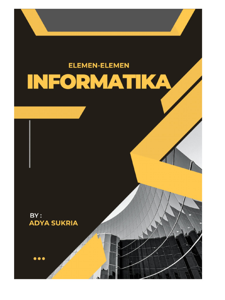 Elemen Elemen Di Informatika | PDF