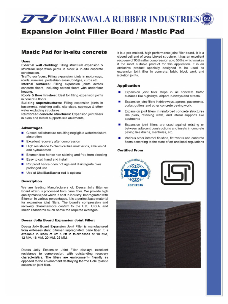 Bitumen-Mastic-Pad PP | PDF