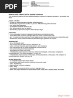 01 Revit Model Checklist - ARC R07 | PDF | Autodesk Revit | Microsoft Excel