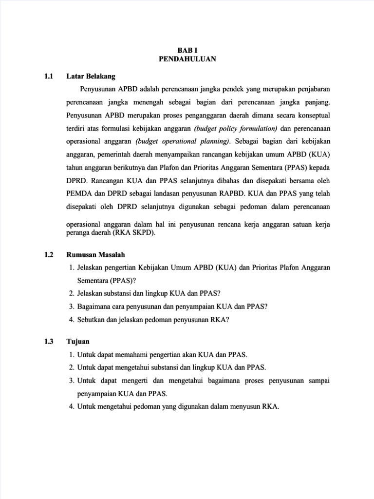 PDF Makalah Kua Ppas Compress | PDF