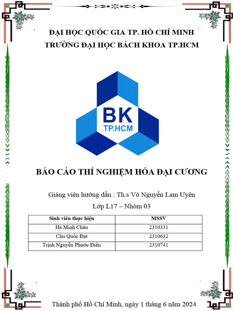 Báo Cáo TN HDC L17 - Nhóm 3 | PDF