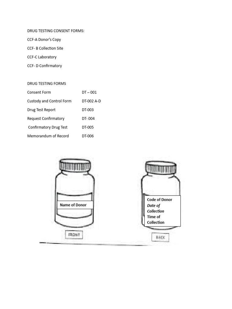 Drug Testing Consent and Forms Guide | PDF | Drug Test | Pharmacology