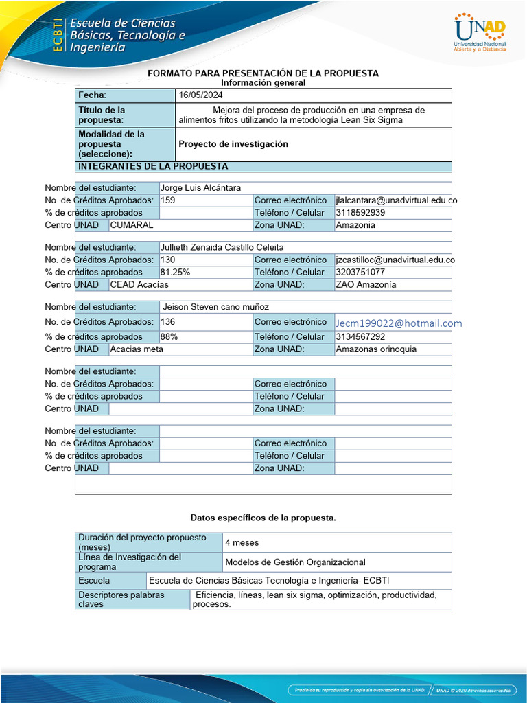 Presentación de La Propuesta Fase 1-Grupo - 212040 - 17 | PDF ...