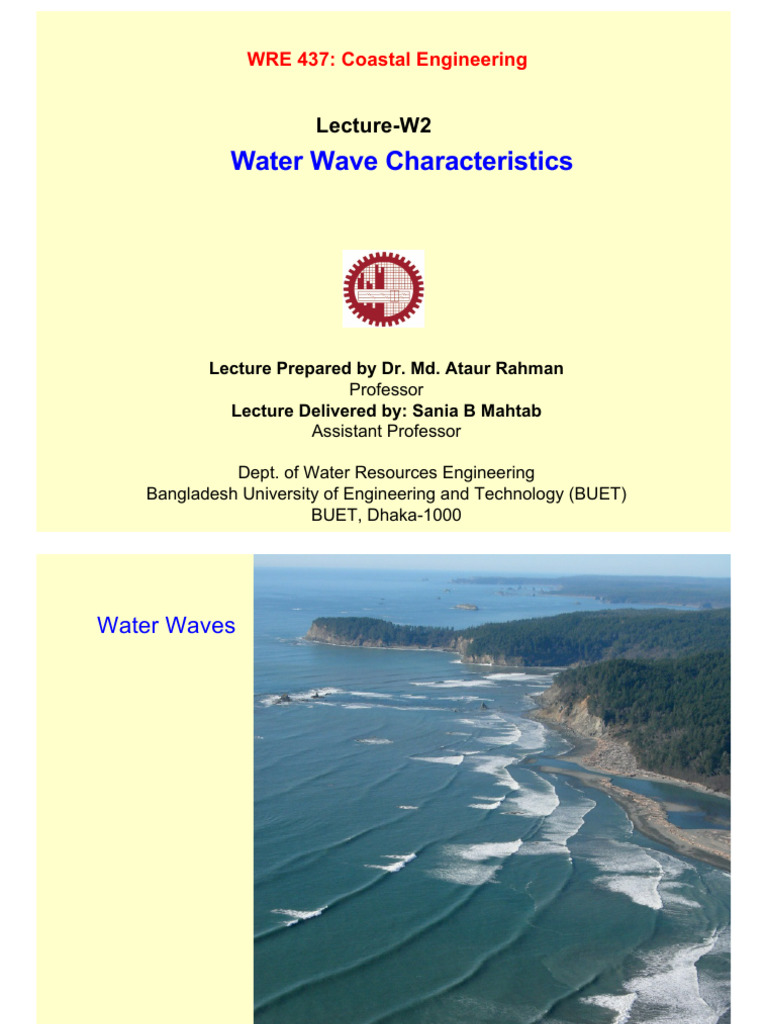 Lec-W2- Waves - Characteristics | PDF | Waves | Physics