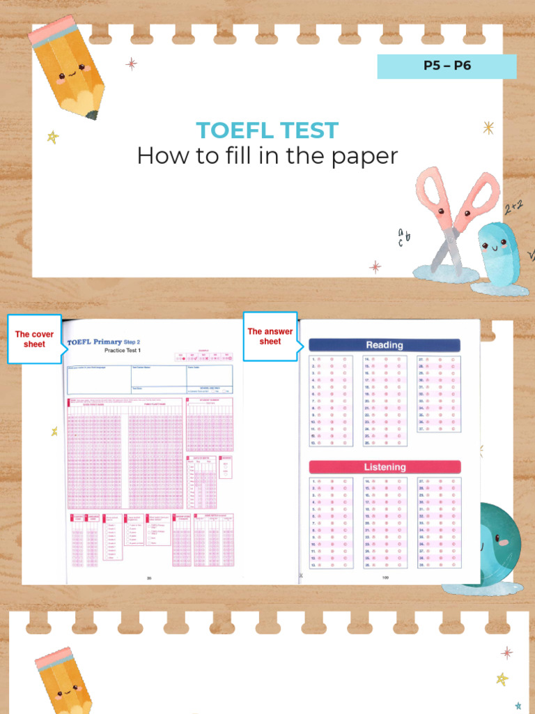 TOEFL Test Form Guide | PDF