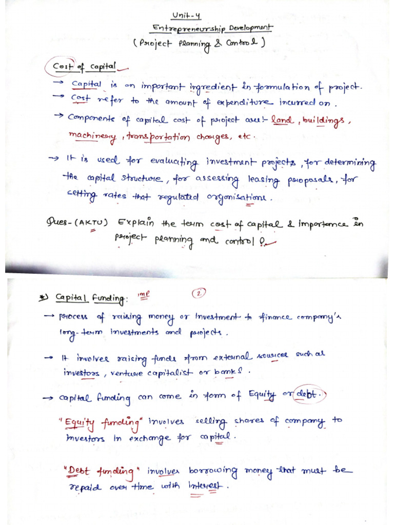 Unit 4 Entrepreneurship Development | PDF