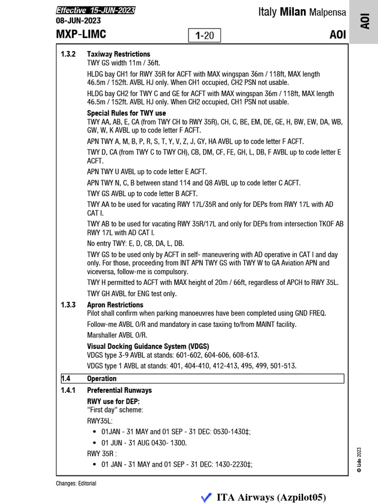 Limc 1 20 Aoi 2 2046209 B | PDF | Aerospace Engineering | Aircraft