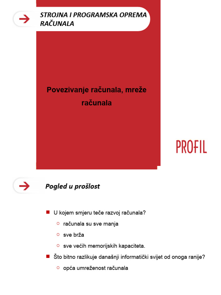 70 Povezivanje Racunala Racunalne Mreze | PDF