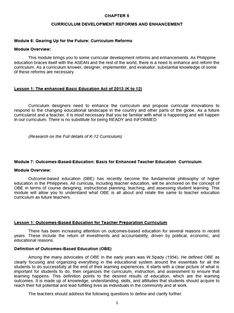 Chapter 5 Modules 6 8 | PDF | Educational Assessment | Teachers