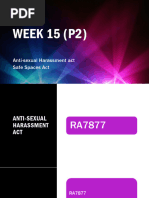 RA11313 Safe Spaces Act Presentation | PDF | Science & Mathematics