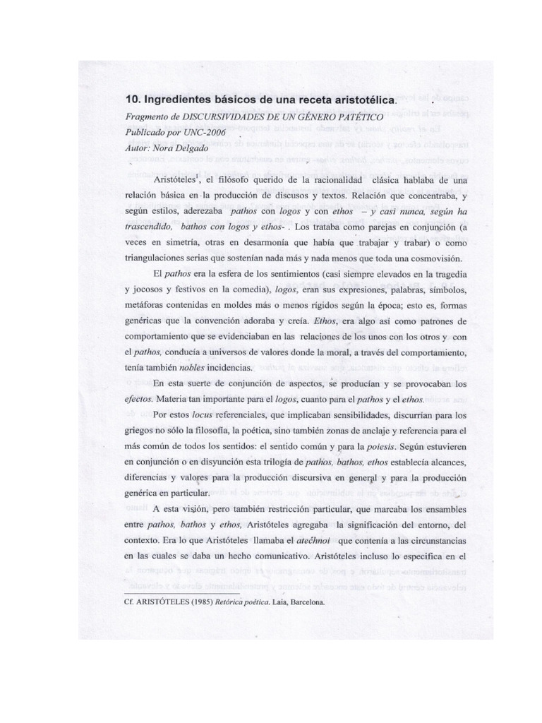 Pathos Bathos Ethos Logos | PDF