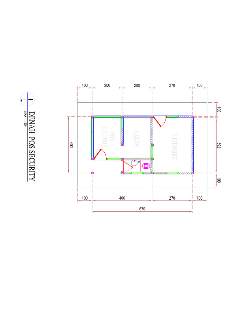 00 Ded Gedung RS Jatigede A Ars | PDF
