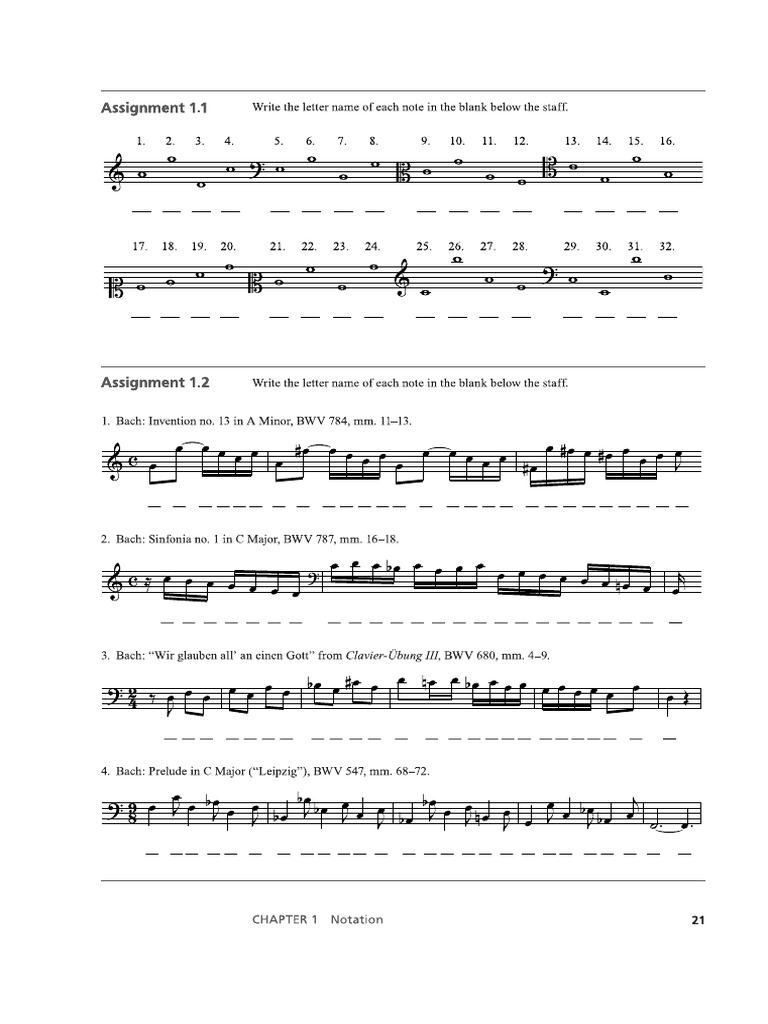 Pitch Ex Music Theory | PDF