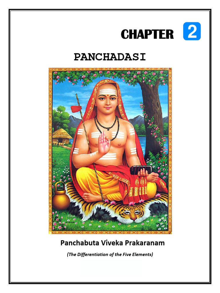 Panchadasi: Understanding Five Elements | PDF | Advaita Vedanta | Moksha