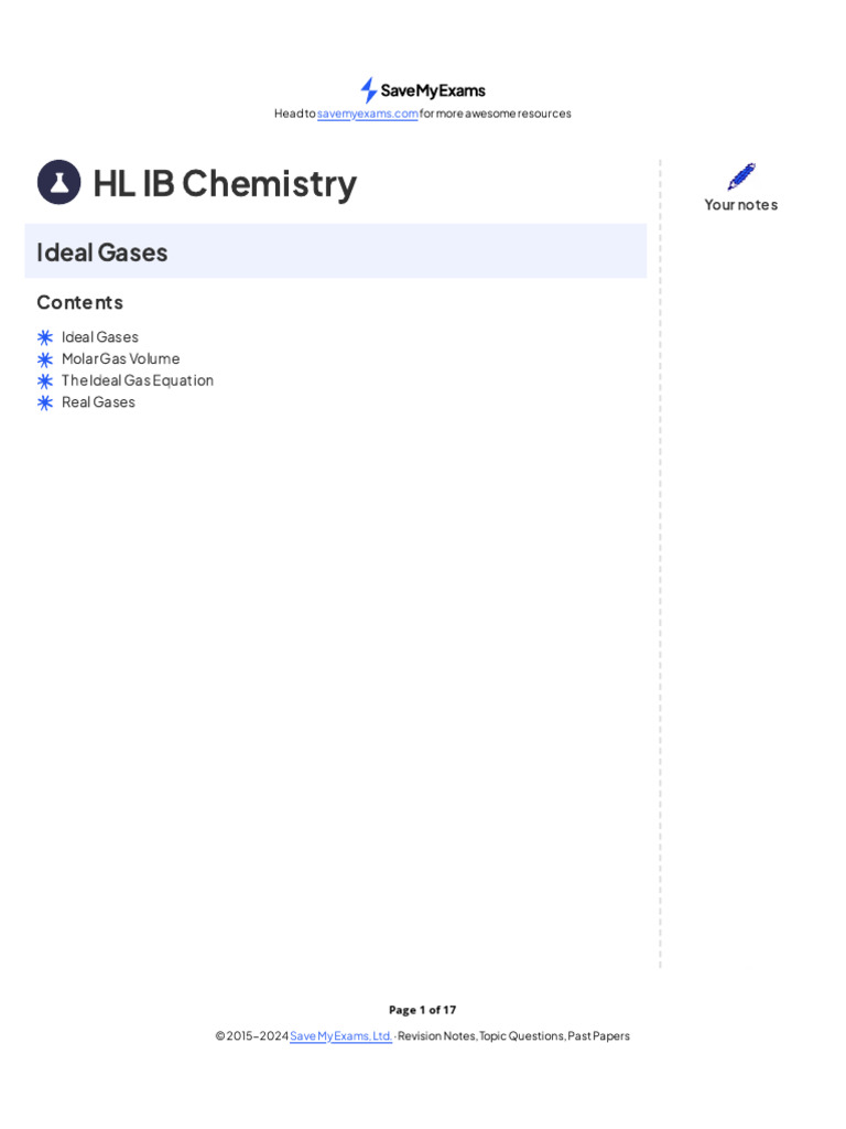 Ideal Gas Laws and Boyle's Law Graphs | PDF | Gases | Temperature