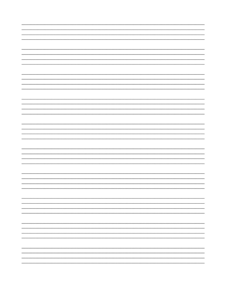 Template Buku Garis 3 | PDF