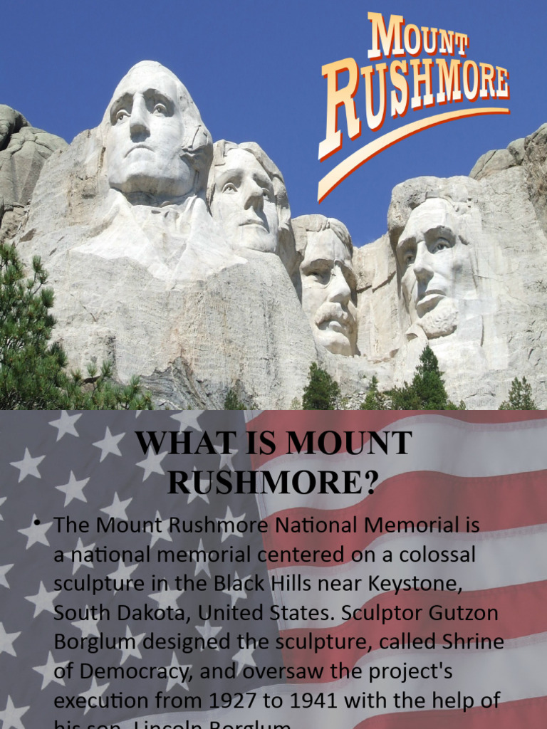 Mount Rushmore | PDF | The United States