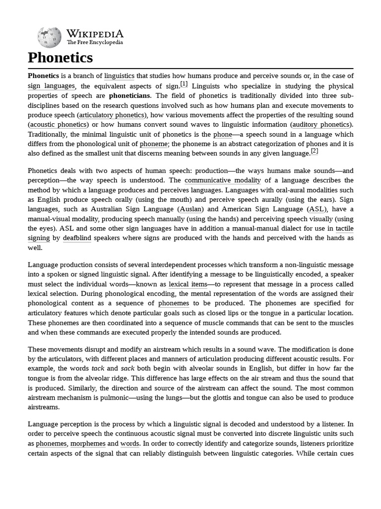 Phonetics | PDF | Phonetics | Vowel