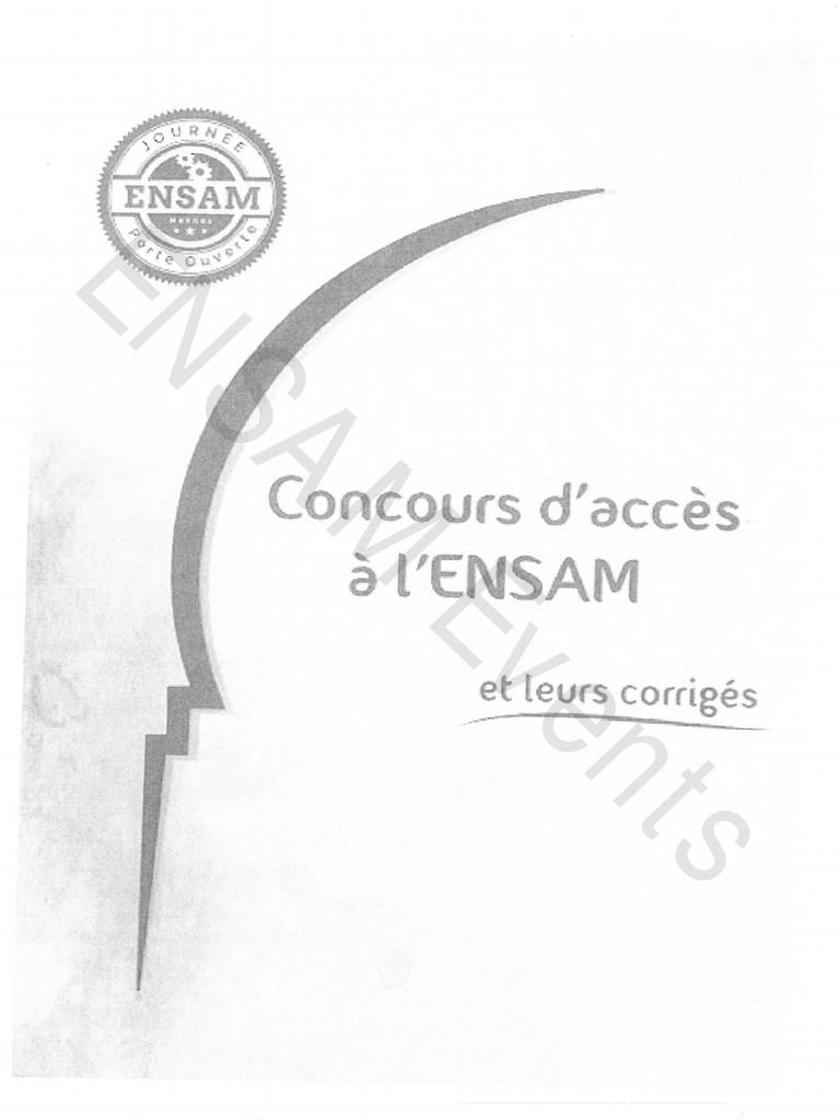 l'ENSAM | PDF