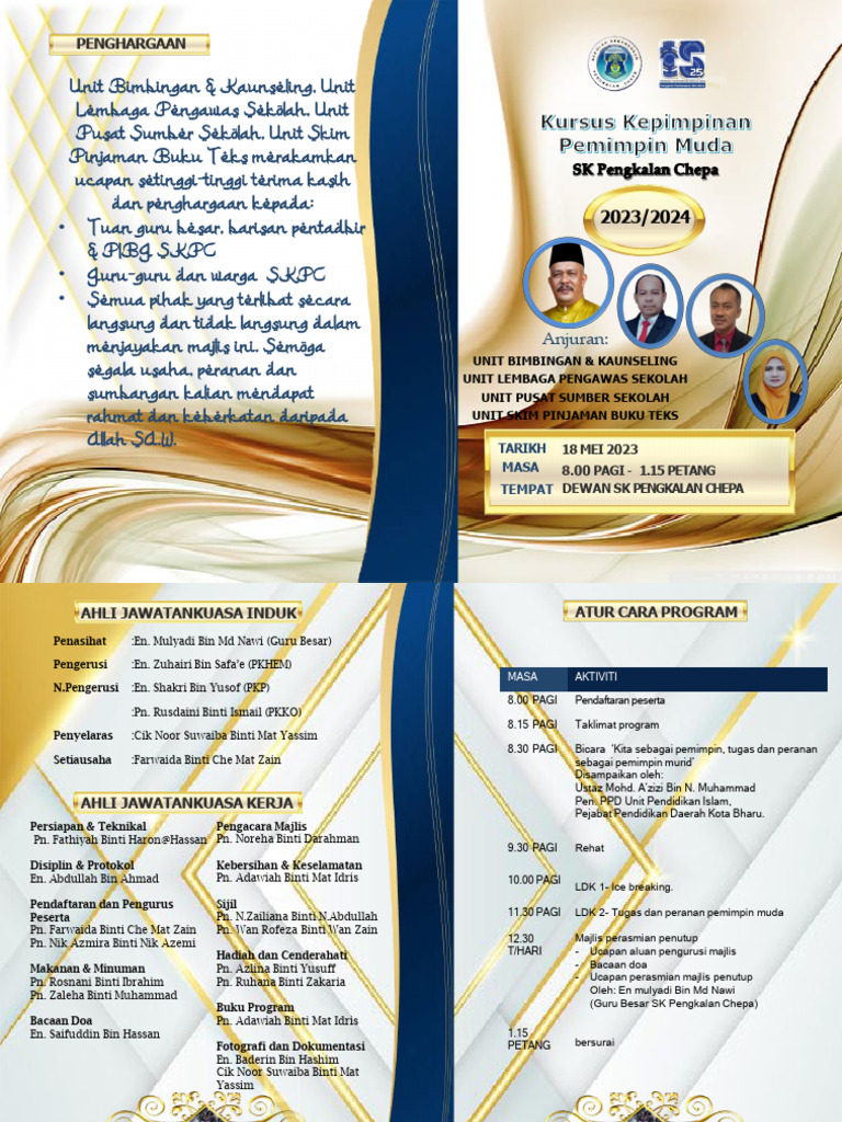 Buku Program Kursus Kepimpinan Pemimpin Muda | PDF