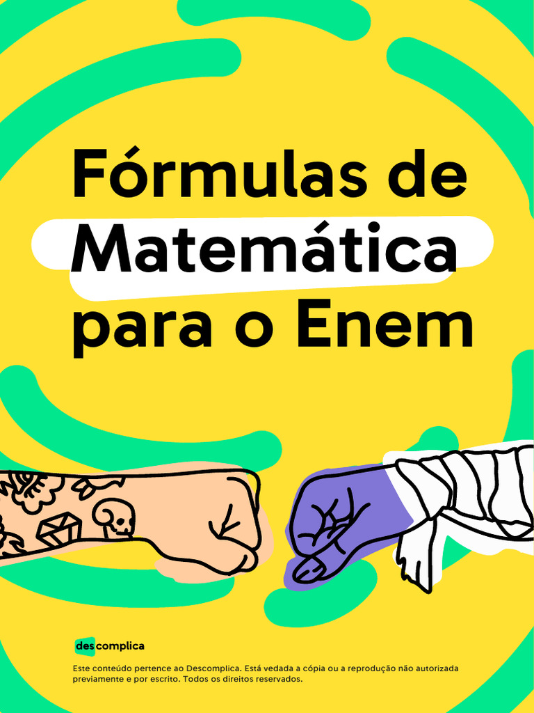 Fórmulas de Matemática para o Enem (Descomplica) | PDF | Triângulo | Trigonometria