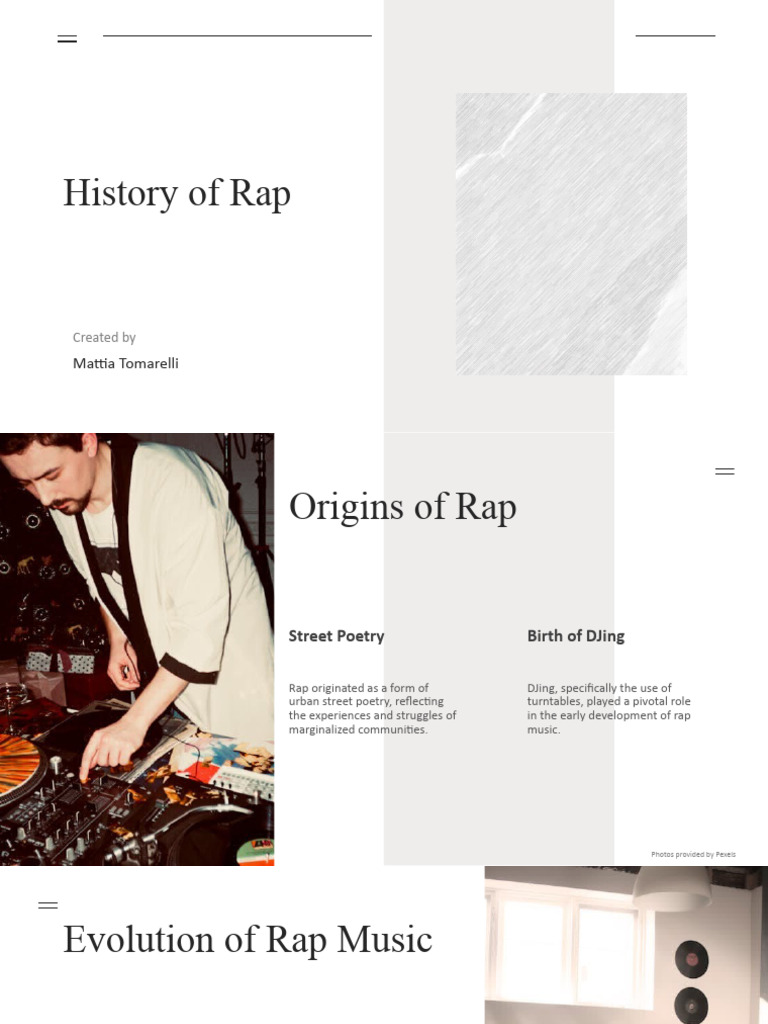 History of Rap | PDF | Hip Hop Music | Performing Arts