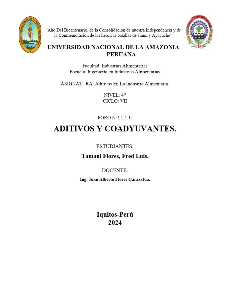 Foro N°1 U1.1 | PDF