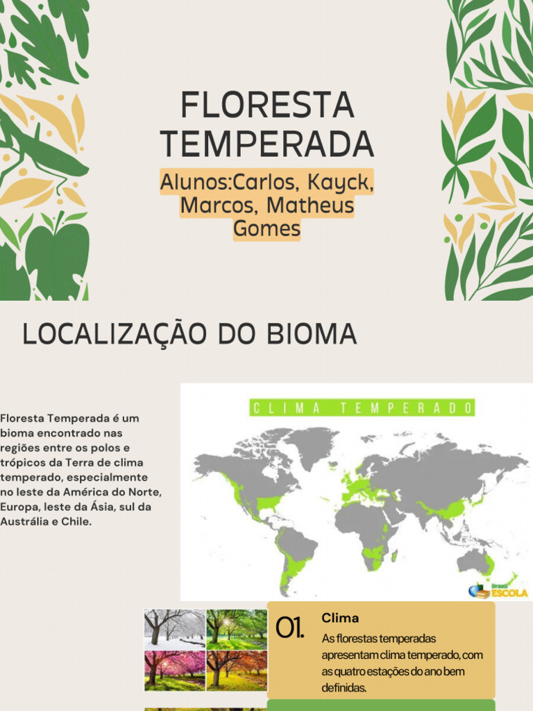 Floresta Temperada | PDF