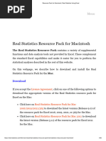 Real Statistics Resource Pack - Real Statistics Using Excel | PDF ...