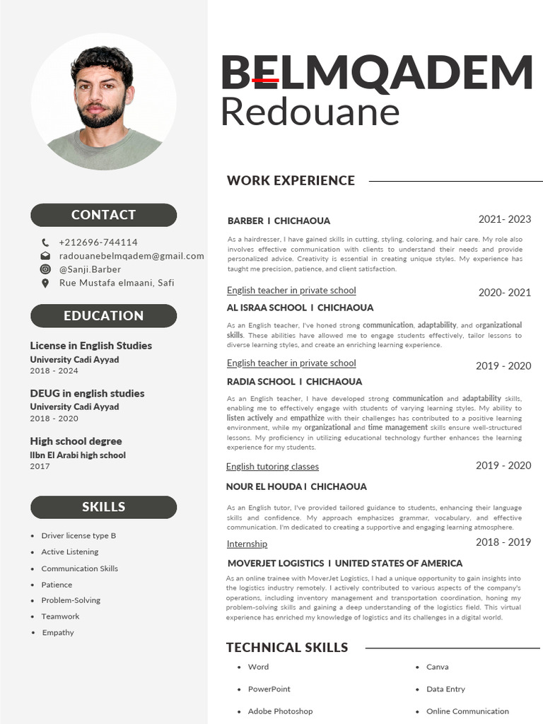 Barber CV | PDF | Communication | Educational Technology