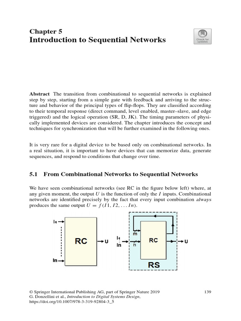 Introduction To Digital Systems Design Cap5 | PDF | Digital Electronics | Electronic Engineering
