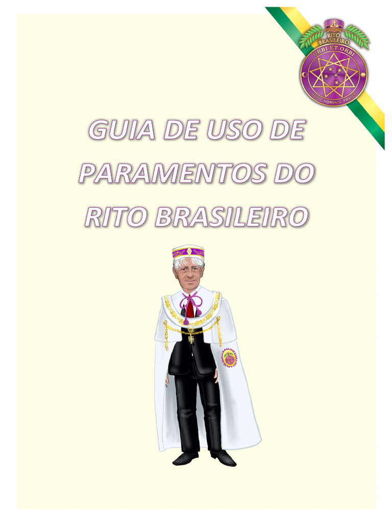 Paramentos do Rito Brasileiro 2023 | PDF | Loja Maçônica | Fraternidades